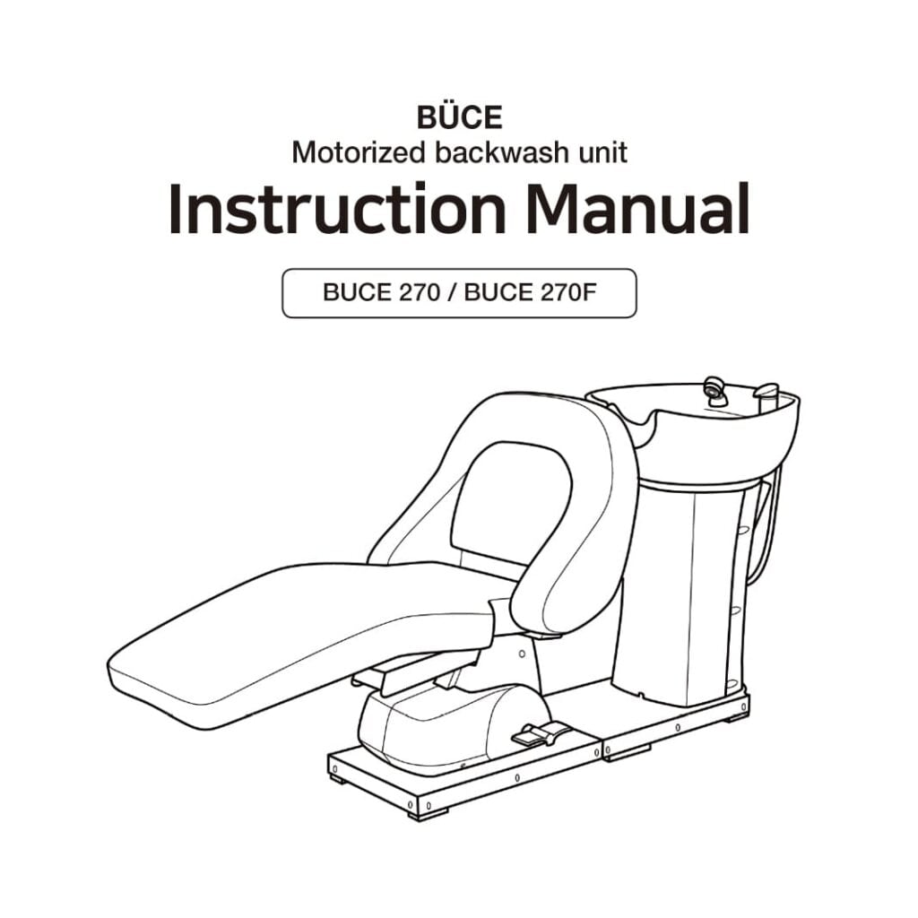 270│270F Instruction Manual | Manual | Support | BÜCE - BD KOREA