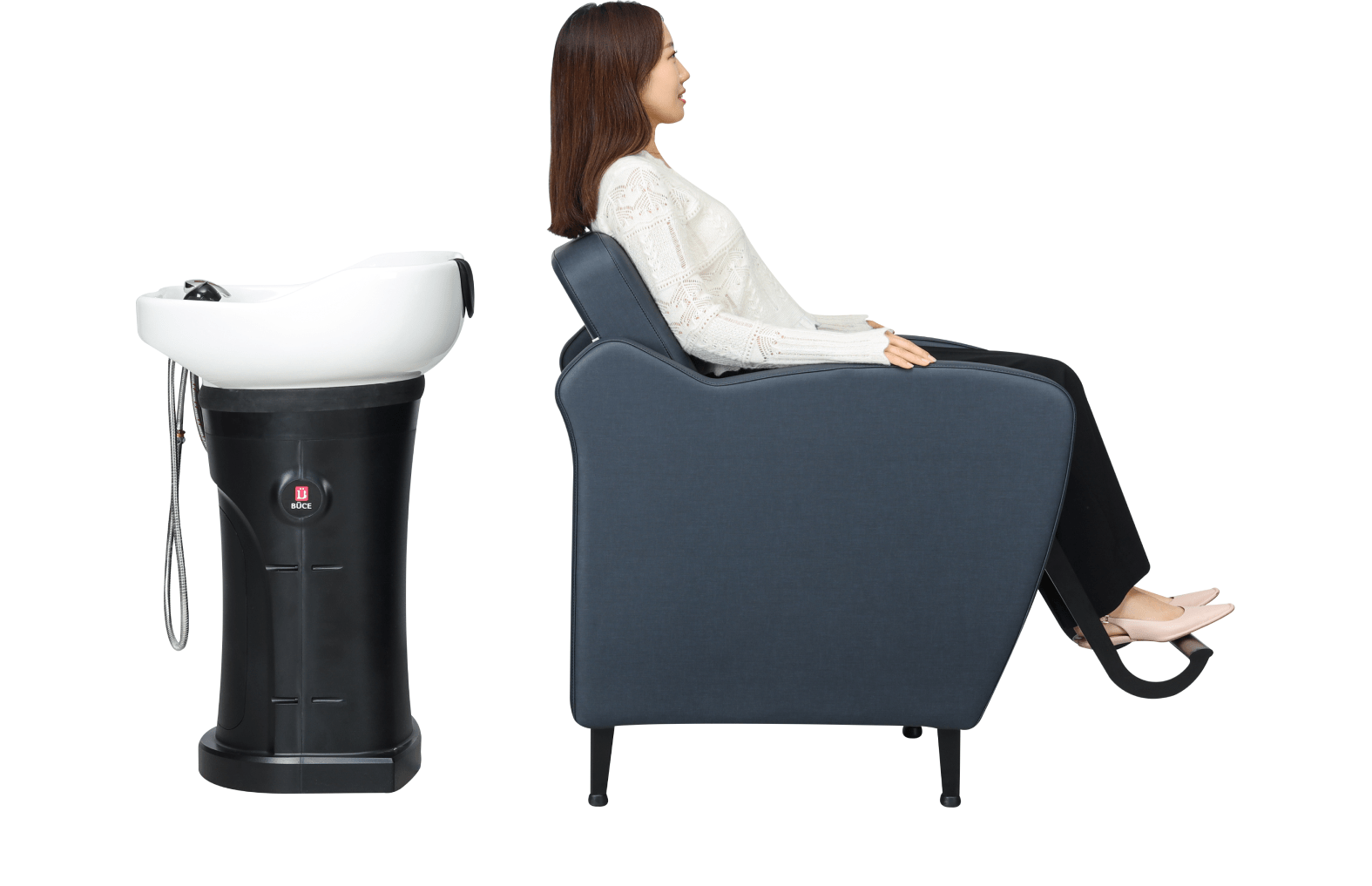Self-Reclining Shampoo Backwash Units 250S | Products | BÜCE - BD KOREA